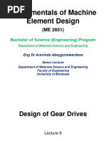 Machine Design Problem Sets | PDF | Gear | Belt (Mechanical)