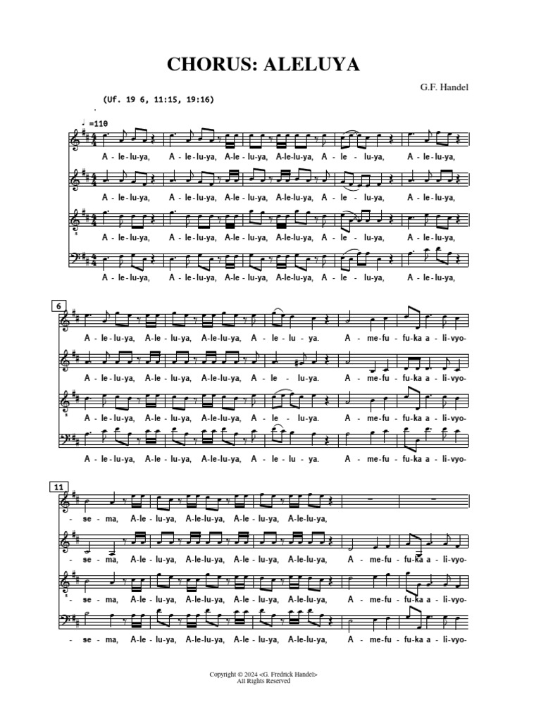 Aleluya Kuu PDF | PDF