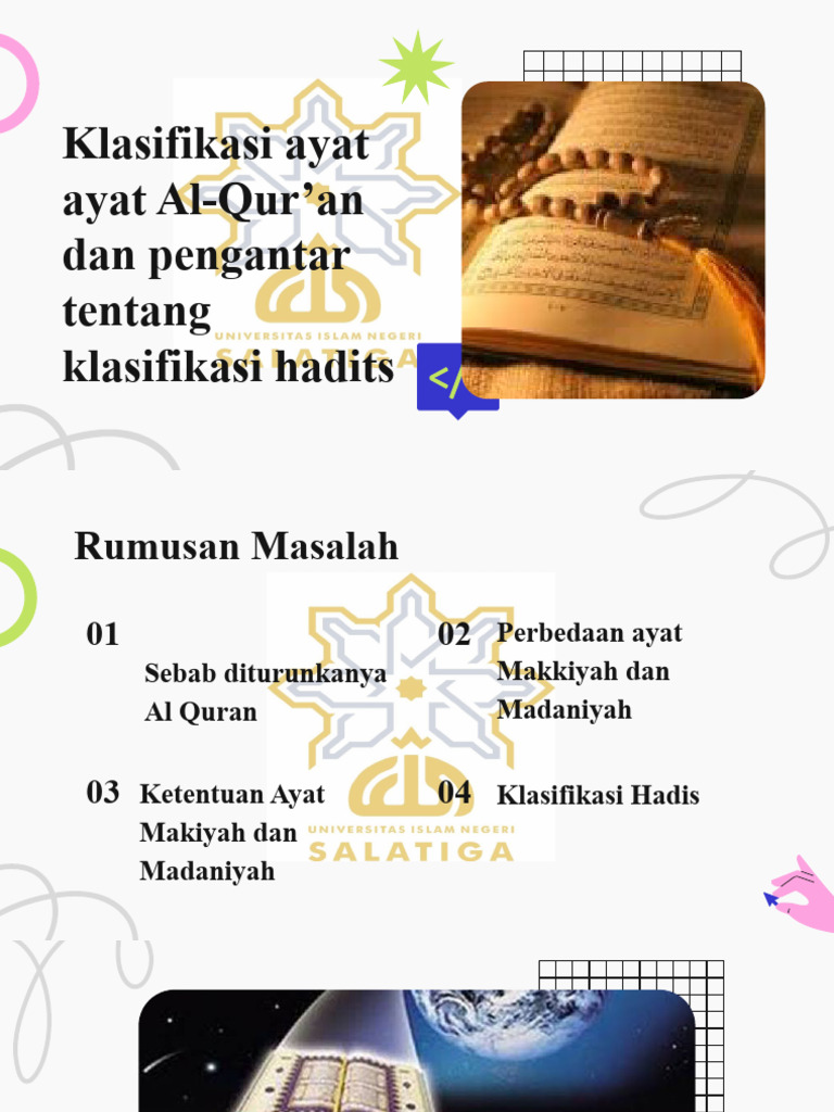 Klasifikasi Ayat dan Hadits | PDF