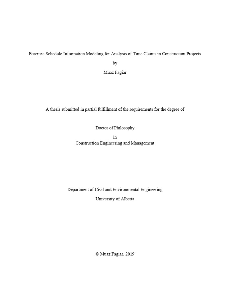 Forensicscheduleinformationmodelingf Pdf Conceptual Model 9386