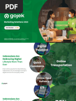 GoJek Campaign | PDF | Brand | Advertising