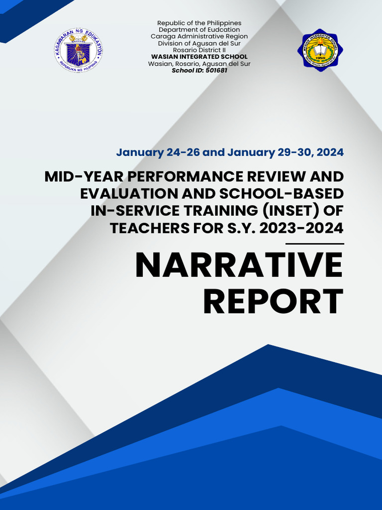 Inset-Narrative Report | PDF | Critical Thinking | Thought