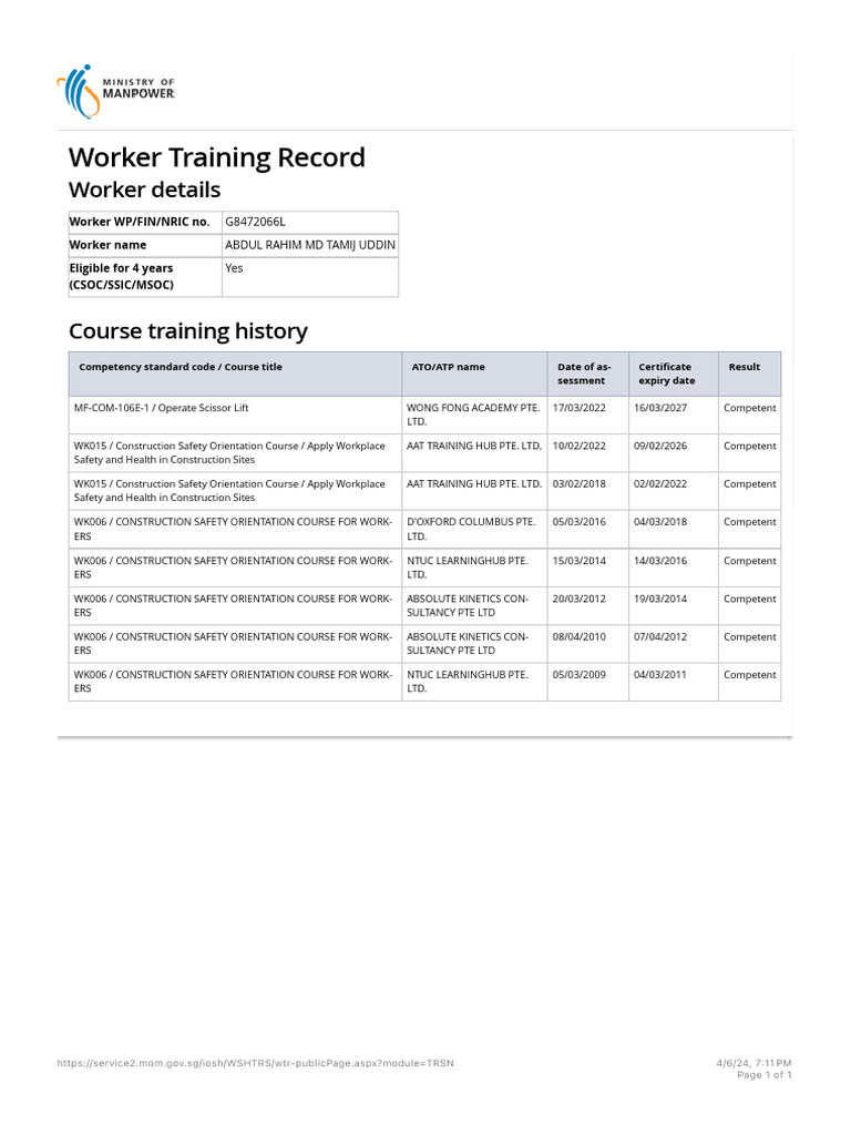 Rahim CSOC | PDF | Working Conditions | Workplace