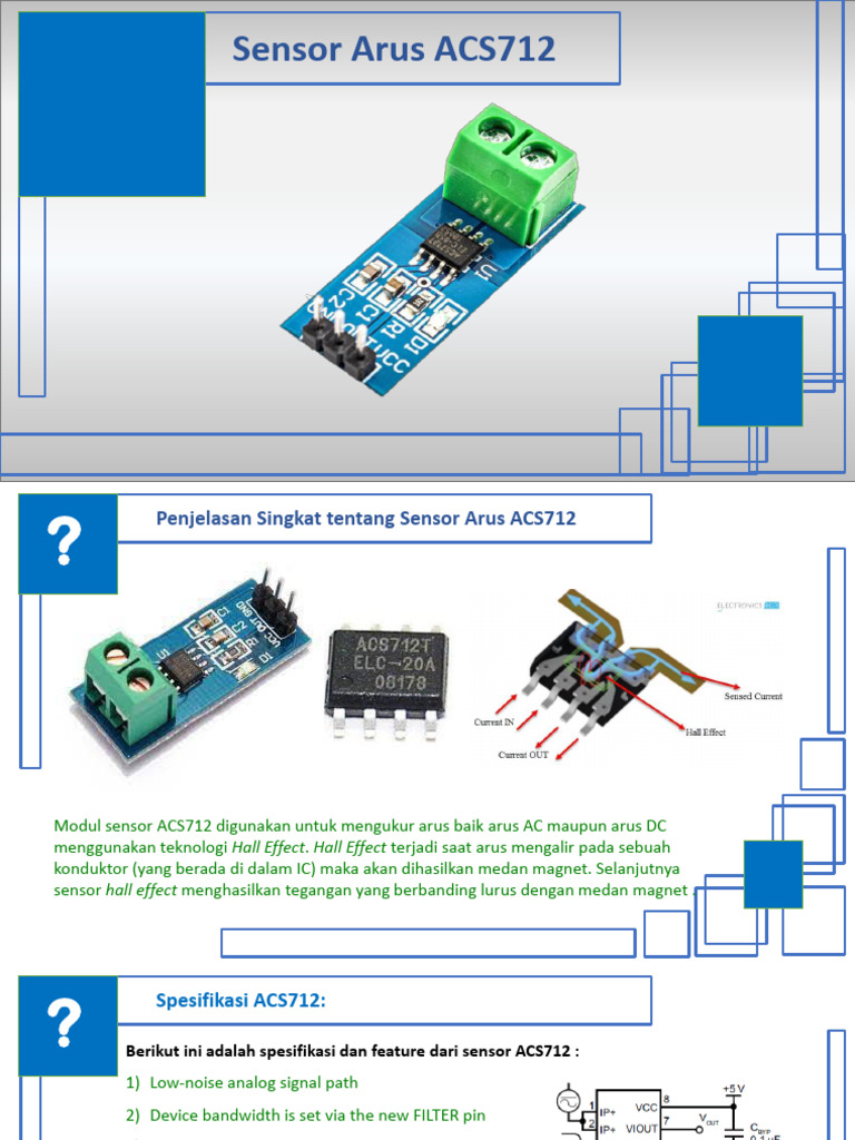 20 Sensor Arus ACS712 (Invasive) | PDF | Sains & Matematika | Komputer