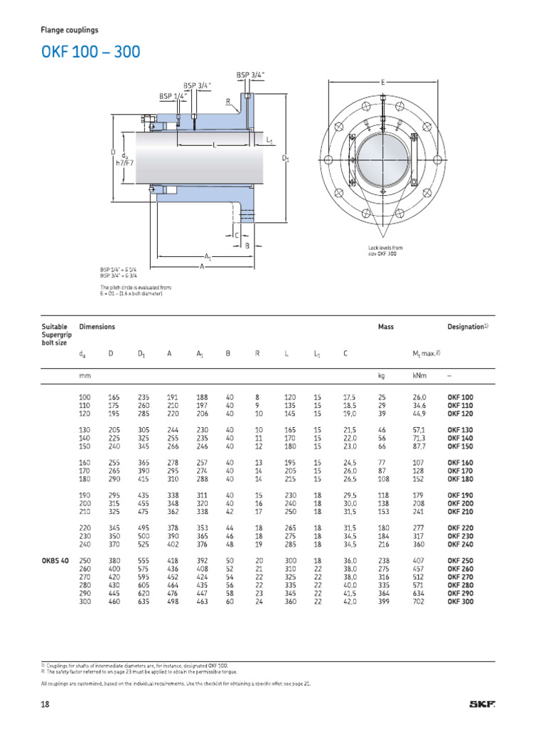 SKF-Flange Coupling-360mm | PDF