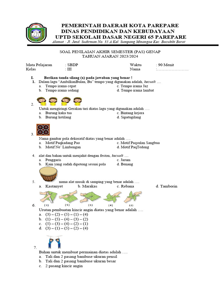 BPDP Kelas Iii | PDF