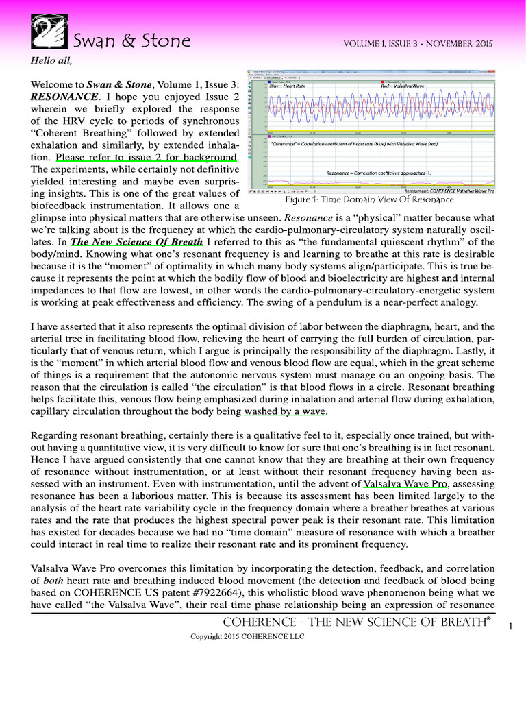 Coherent Breathing | PDF