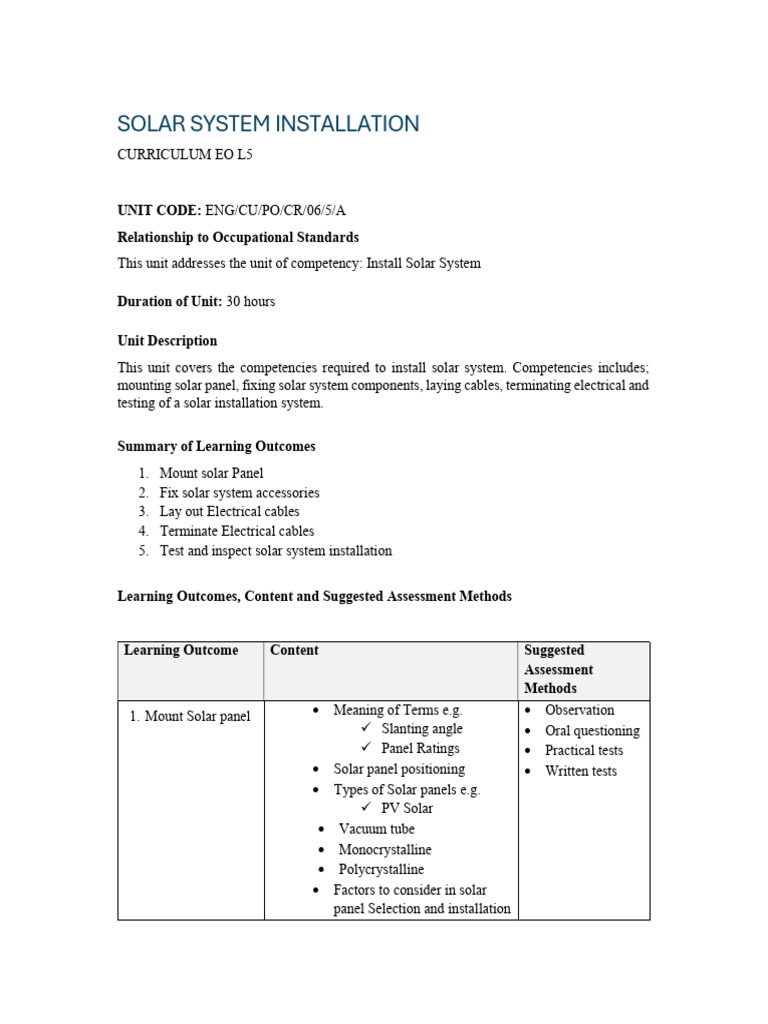 Solar L5 Curr | PDF | Solar Panel | Solar Power