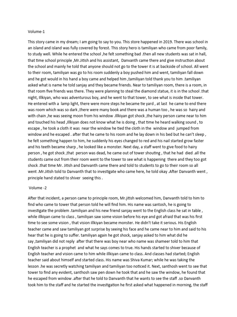 Volume | PDF | Mystery, Thriller & Crime Fiction