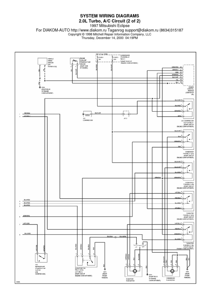 System Wiring Diagrams 2.0L Turbo, A/C Circuit (2 of 2) | PDF ...