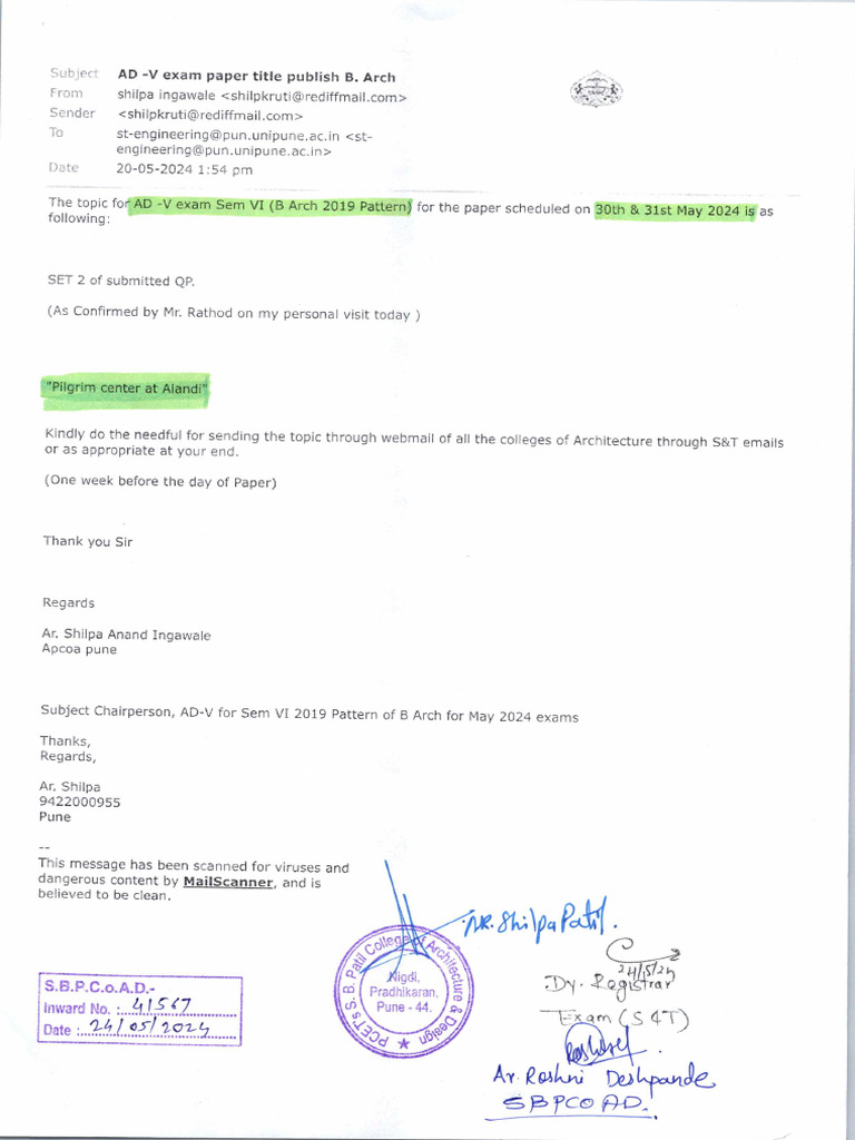 Sppu Theory Exam Design Problem 3rd Year Pdf