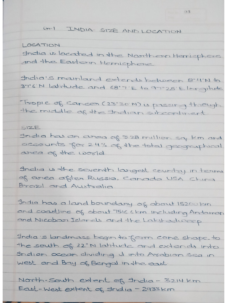 Geography Chapter 1 | PDF