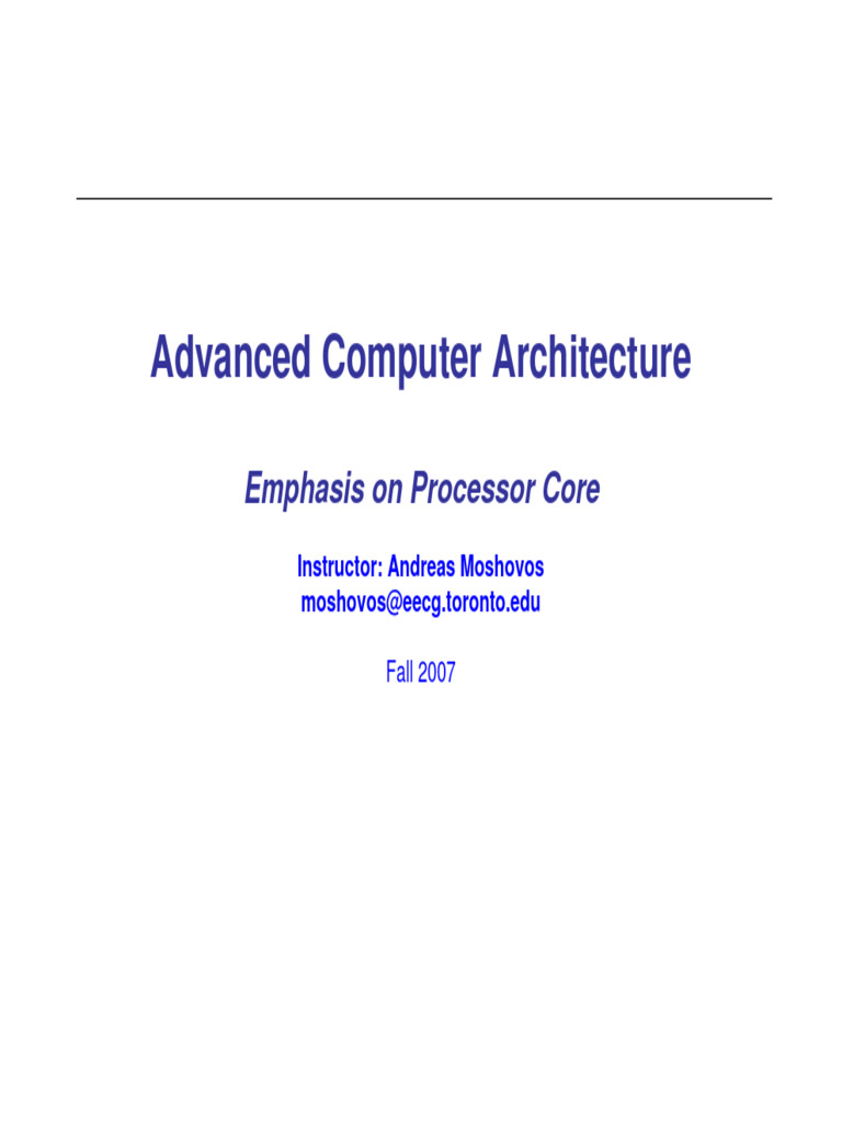 001 Intro | PDF | Central Processing Unit | Multi Core Processor