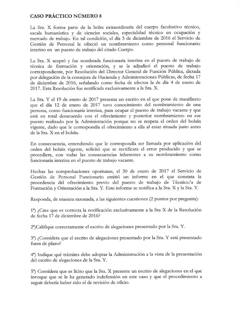 Gestio Cas Practic 08 | PDF