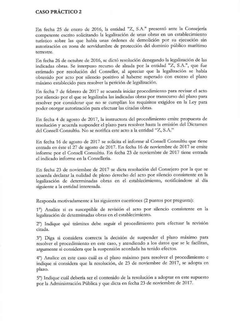 Gestio Cas Practic 02 | PDF