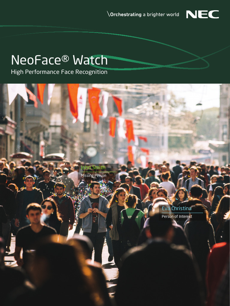 Face Recognition NeoFace Watch Brochure | PDF | Computing | Information ...