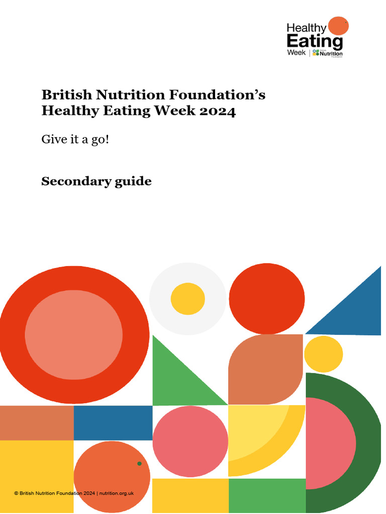 British Nutrition Foundation's Healthy Week 2024 | PDF | Whole Grain ...