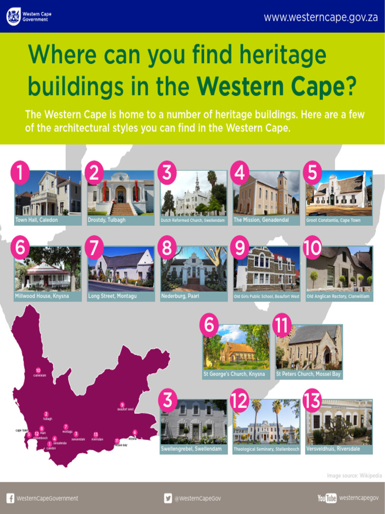 Heritage Buildings in Clanwilliam | PDF | Western Christianity | Calvinism