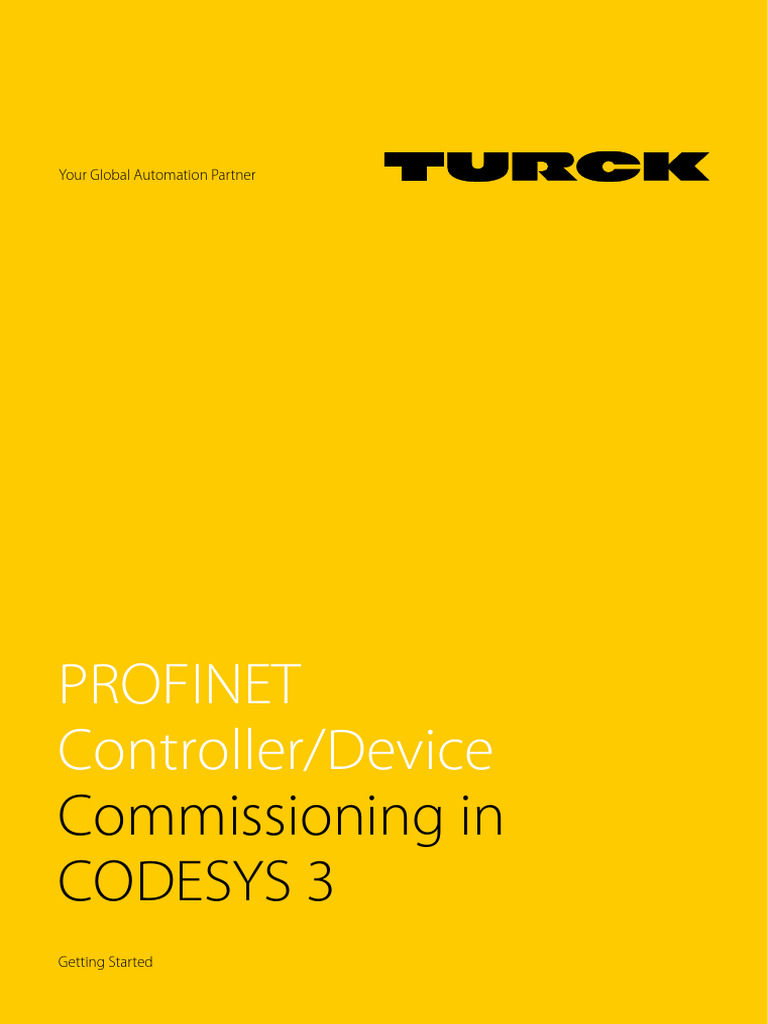 TBEN-L5-PLC PROFINET Controller-Device Commissioning in CODESYS 3 - Getting Started - 100000538 ...