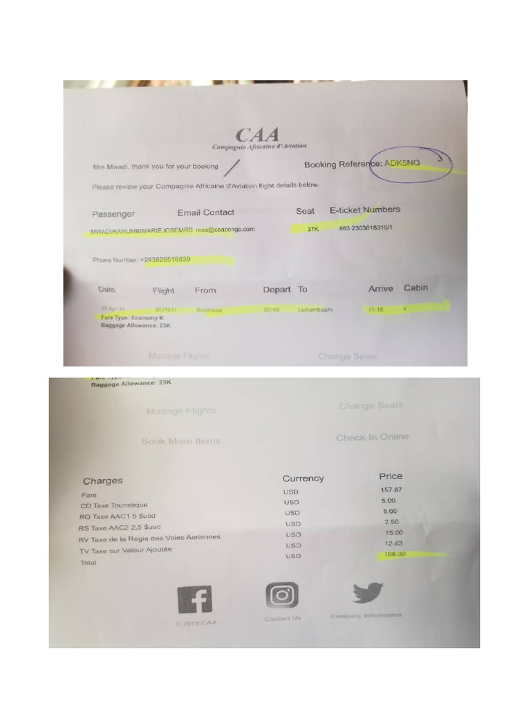 caa billet (3) | PDF