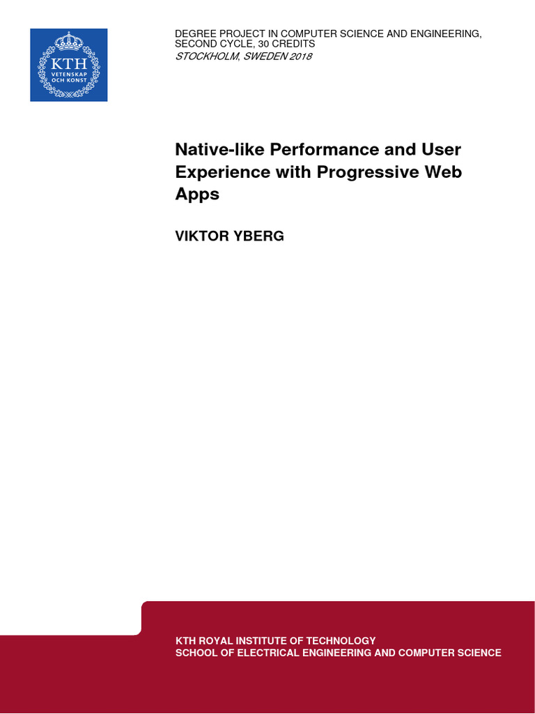 FULLTEXT02 | PDF | Mobile App | Cross Platform Software
