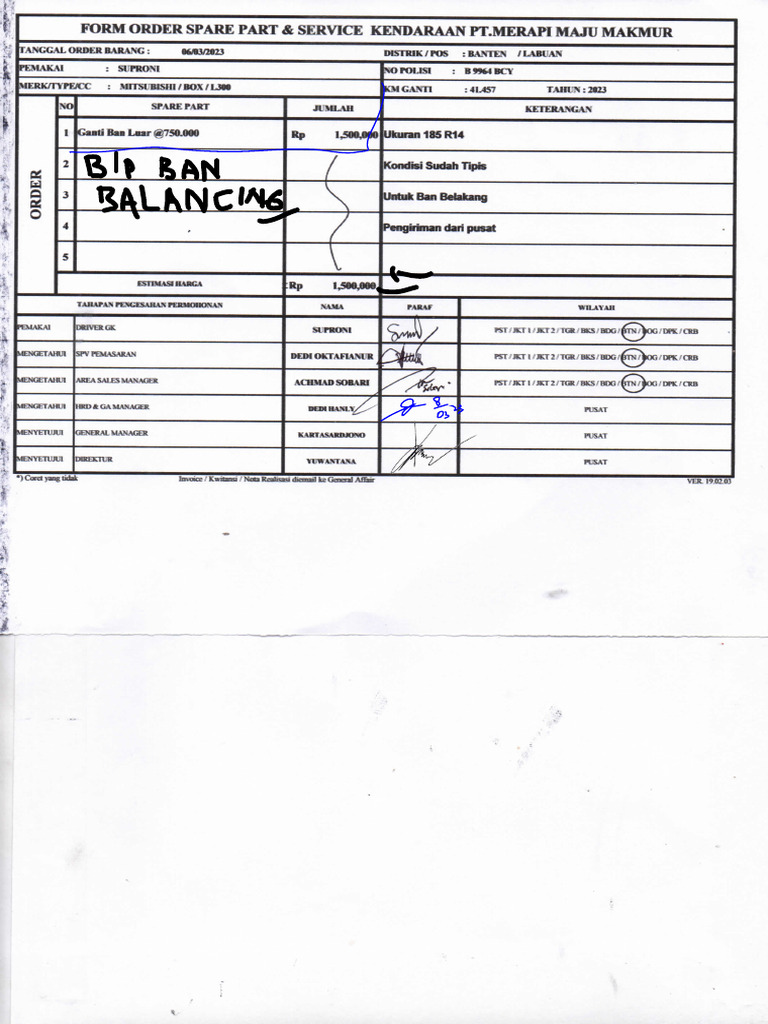 Acc Contoh Pengajuan | PDF