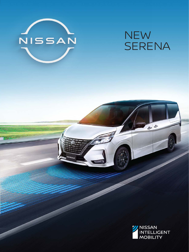 New Nissan Serena Open For Booking Leaflet | PDF | Airbag | Land Vehicles