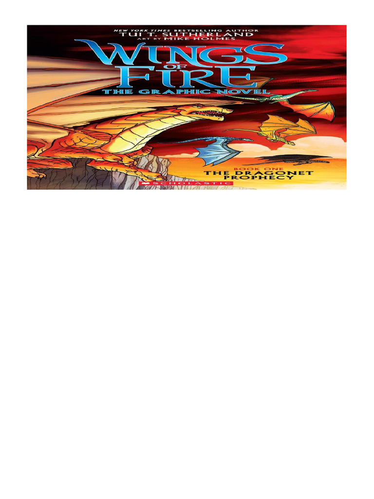 (Wings of Fire) Tui T. Sutherland - Wings of Fire The Dragonet Prophecy ...