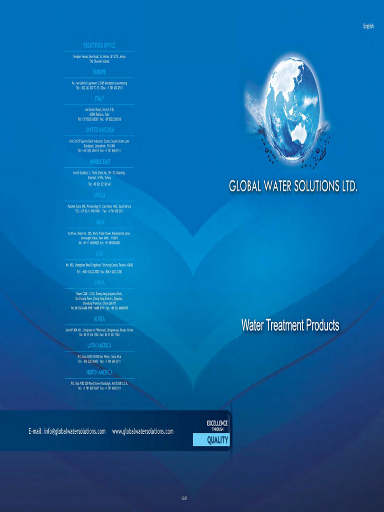 002 Global Water Solutions - Water Treatment - English | PDF ...