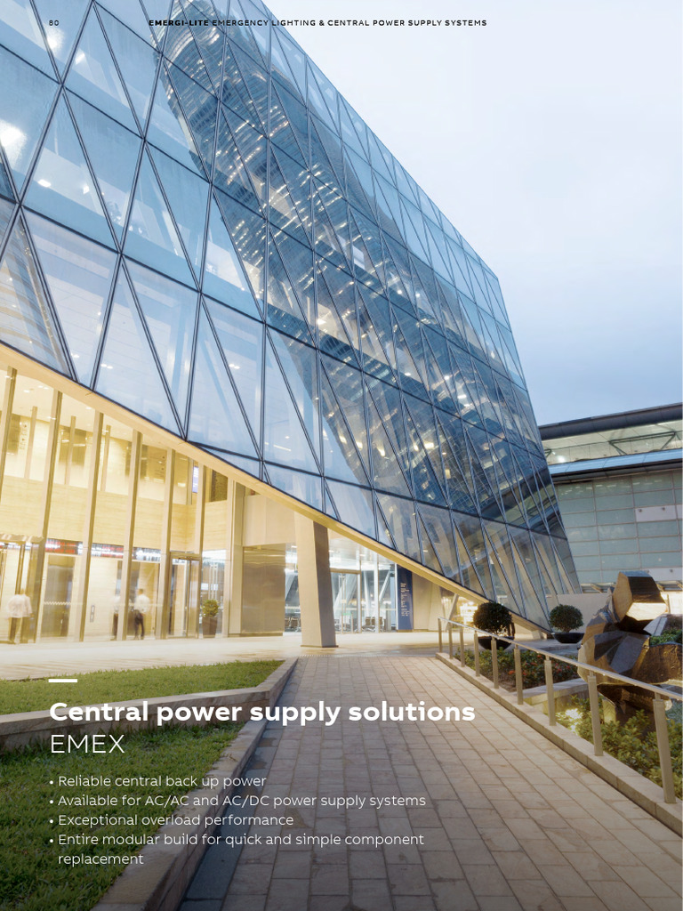 ABB Emergi-lite Catalogue 2021 Central Battery Systems Introduction ...