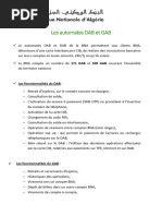 Fonctionnalités des GAB/DAB/ATM | PDF | Guichet automatique bancaire ...