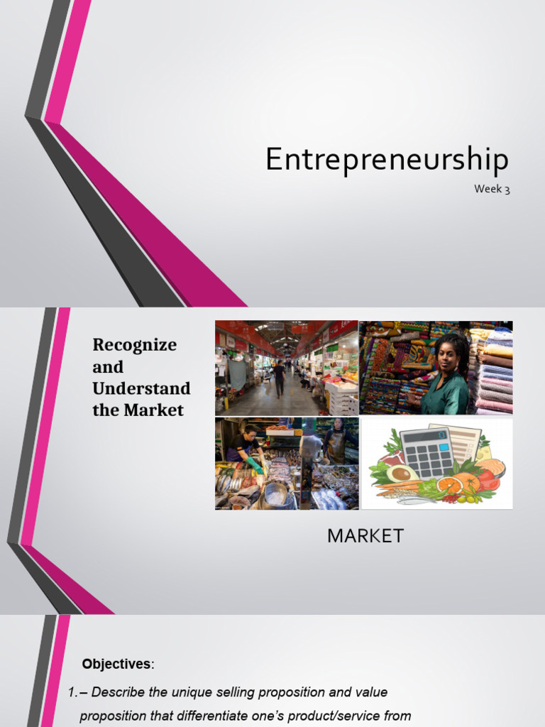 Entrepreneurship Module 3 | PDF | Market Segmentation | Marketing
