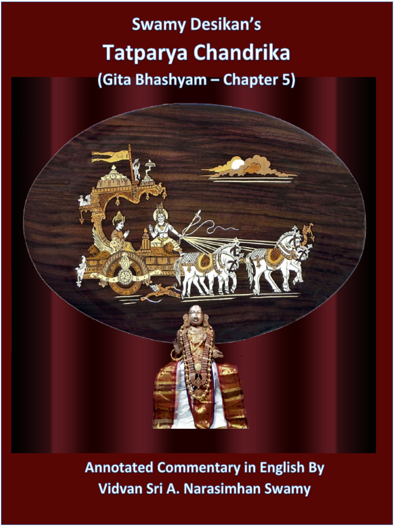 Gita Bhashyam - Chapter 05 | PDF | Ātman (Hinduism) | Yoga