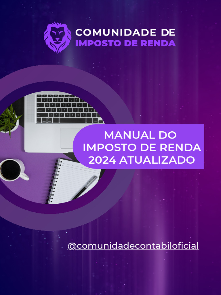 Manual IRPF 2024 - Comunidade de IRPF | PDF | Imposto de Renda | Impostos