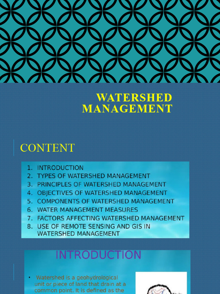 Key Factors in Watershed Management | PDF | Agriculture | Soil
