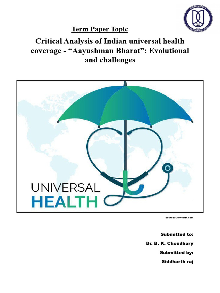 Aayushman Bharat: Analyzing UHC Challenges | PDF | Universal Health ...