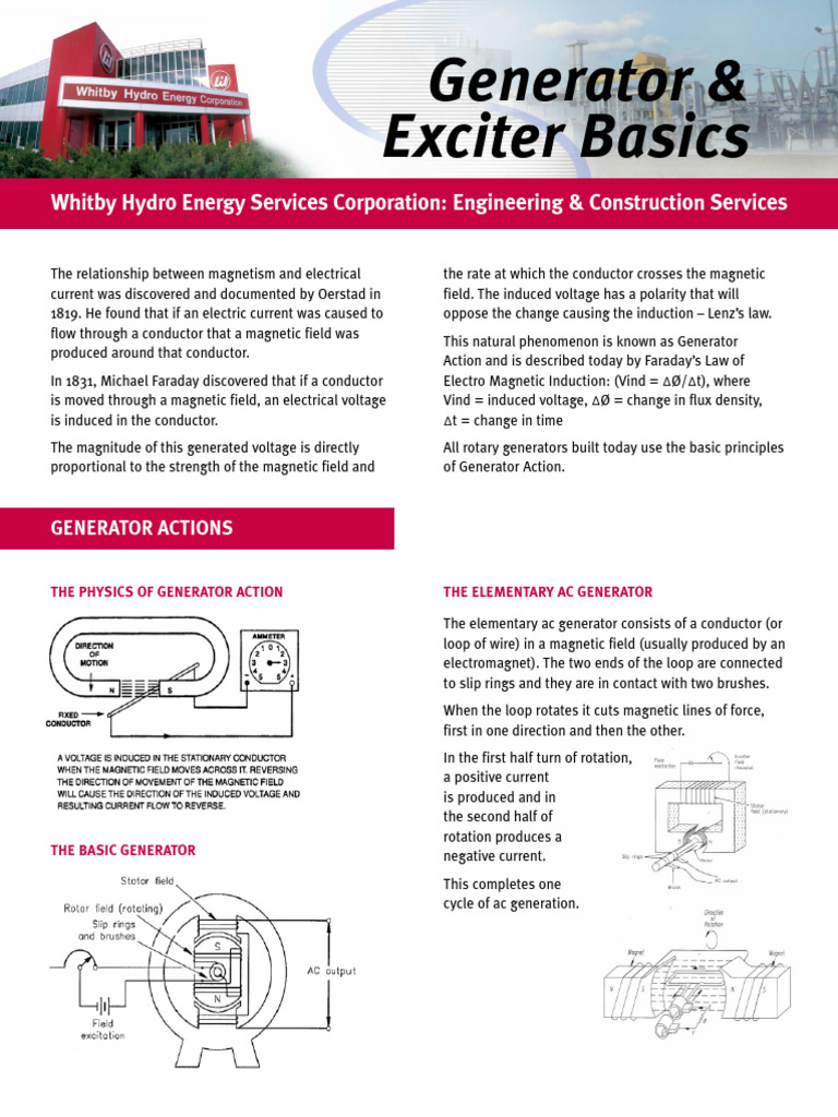 5.2.C GenBasics | PDF | Electric Generator | Electromagnetic Induction