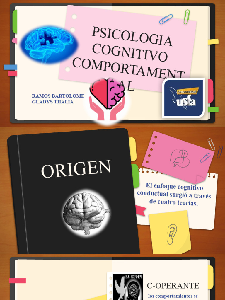 Psicologia Cognitivo Comportament AL: Ramos Bartolome Gladys Thalia | PDF | Terapia racional de ...
