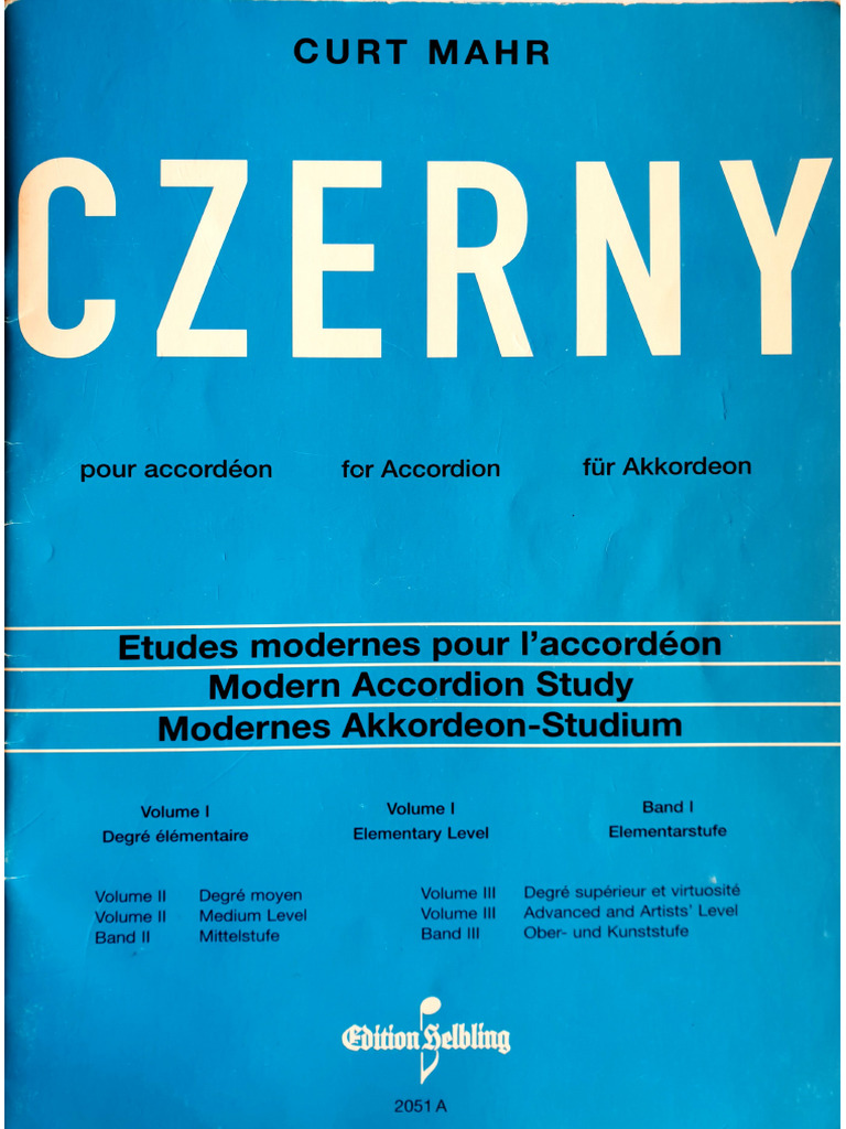 Czerny 1 | PDF