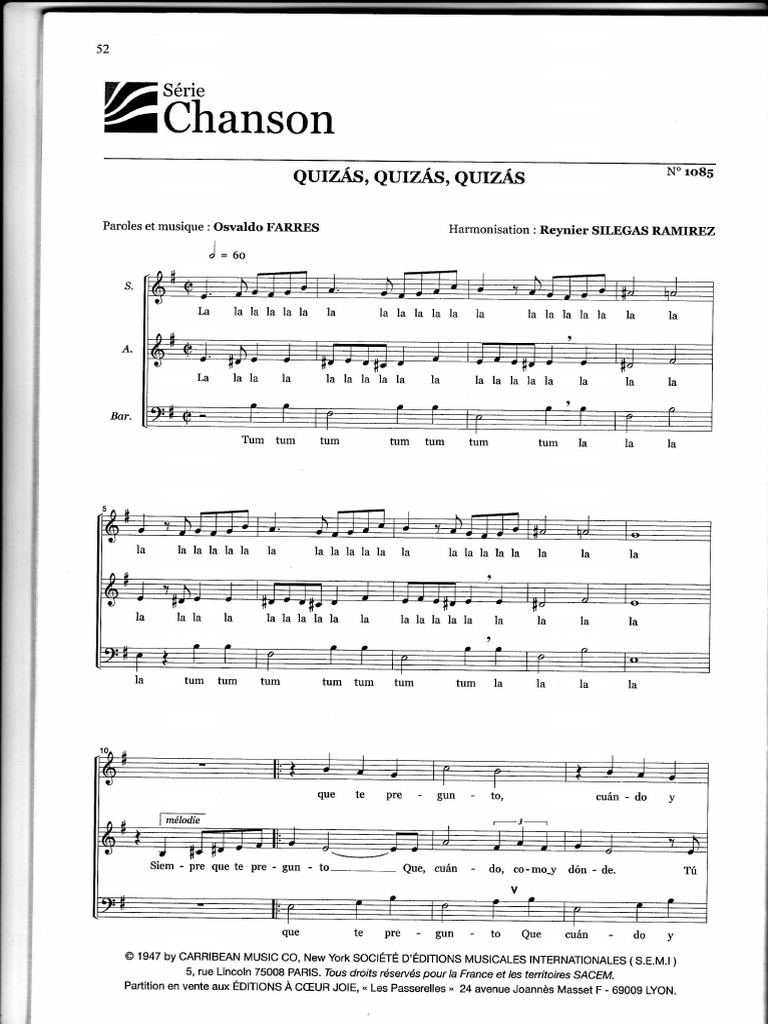 Quizás, Quizás, Quizás | PDF