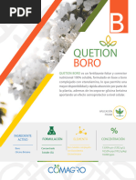 Ultrasol® Micro Boro: Ficha Técnica | PDF