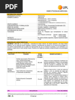 Kanemite Ficha Tecnica | PDF | Fruta | Frutas comestibles