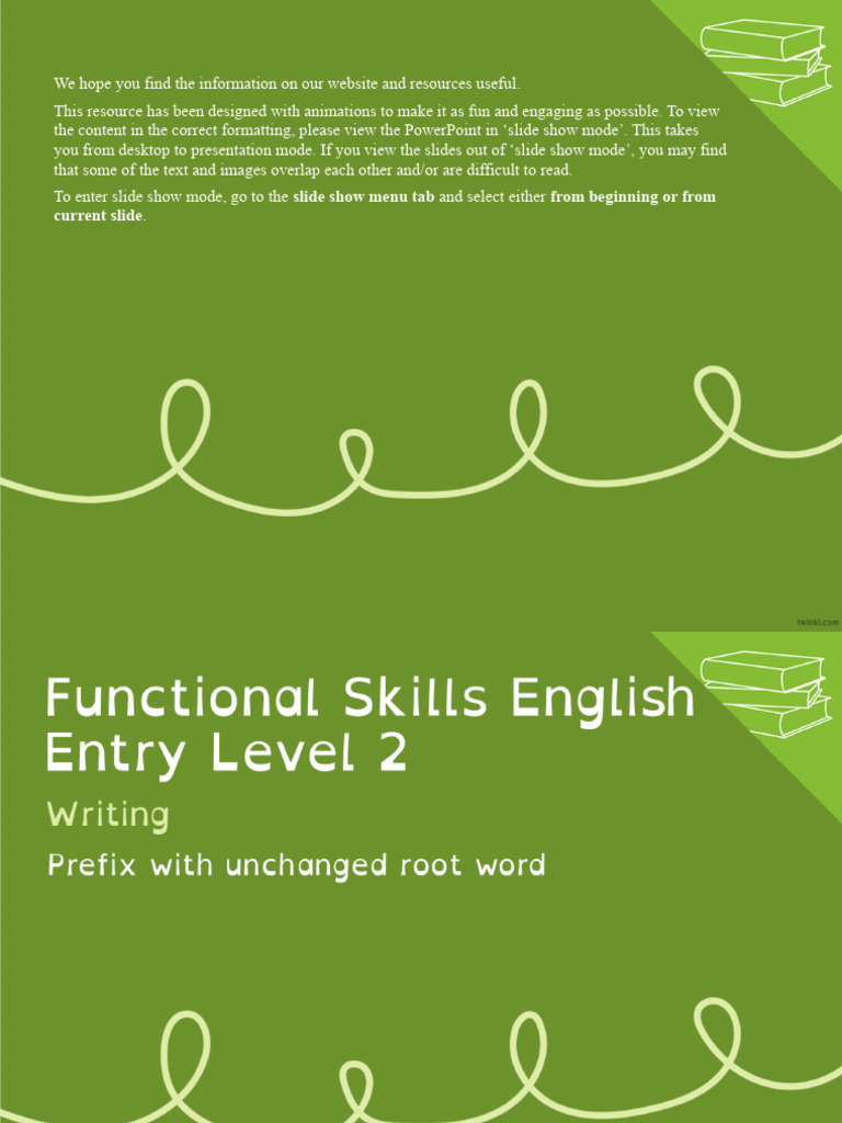 Prefix With Unchanged Root Words - Dyslexia | PDF | Linguistics