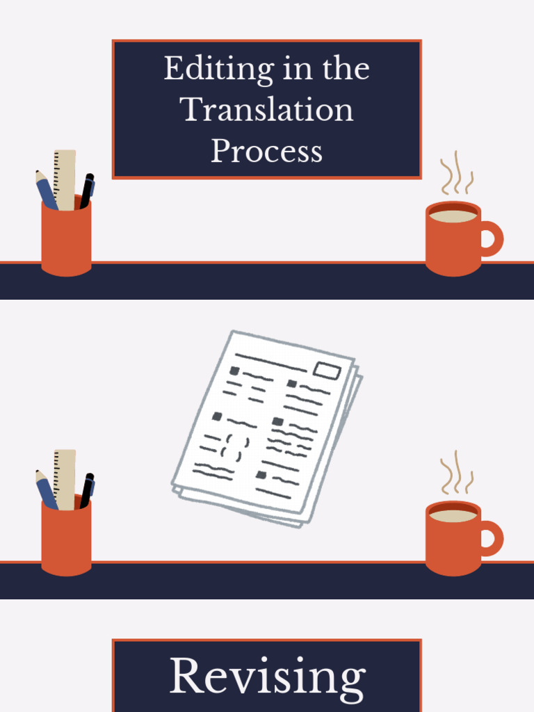Editing Strategies in Translation | PDF | Editing | Translations