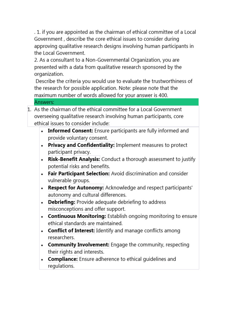 L1 | PDF | Evaluation | Qualitative Research