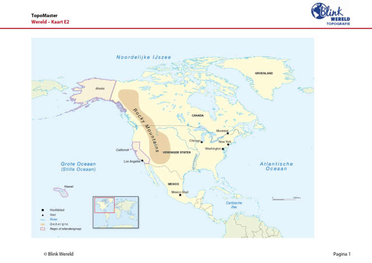 TopoMaster Wereld Kaart E2 | PDF