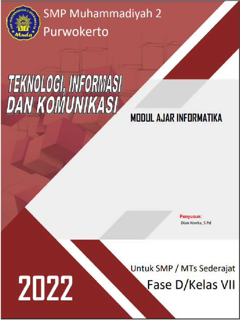Modul Ajar Informatika Bab Tik | PDF | Komputer