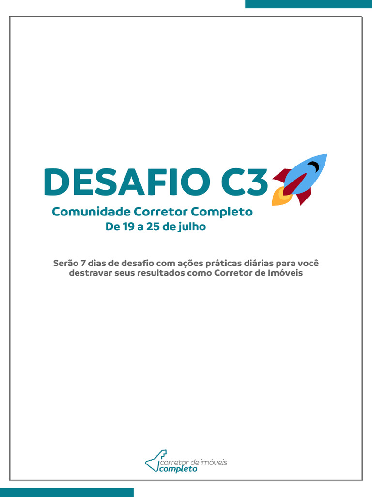 DESAFIO C3? - para Imprimir | PDF