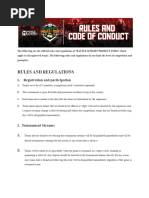 Official Free Fire India Championship 2022 Spring Rulebook | PDF