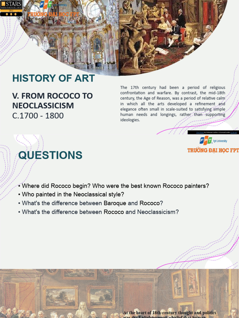 Rococo to Neoclassicism Art Transition | PDF | Paintings | Sculpture